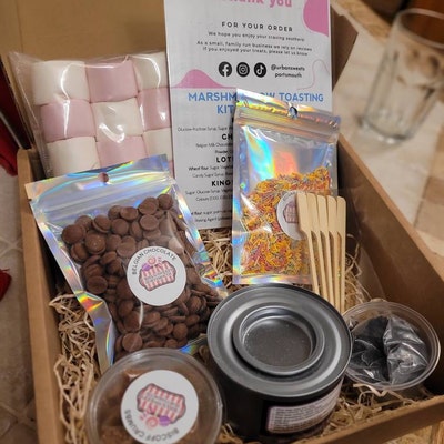 Marshmallow Toasting Kit - Etsy UK