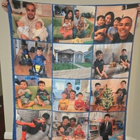 Custom Family Photos Desk Calendar,personalized Desk Calendar,family ...