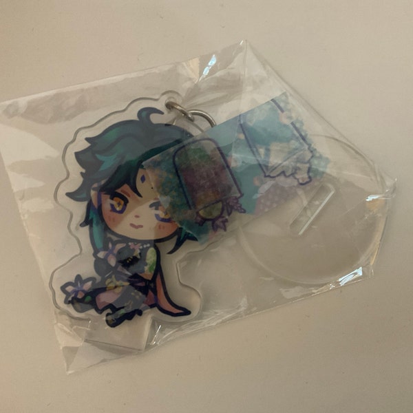 Cute Anime Chibi Clear Transparent Glossy Stickers - Etsy