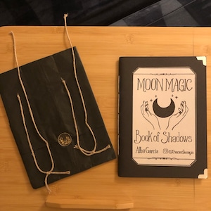 Moon Magic Book of Shadows - Etsy