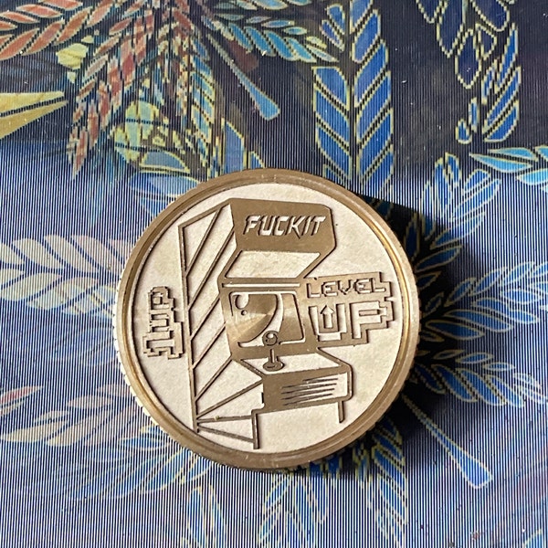 Game Over Coin - Etsy