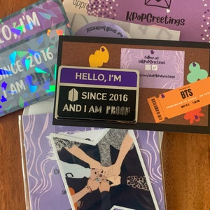 P1harmony Hand Peace Sign Laminated Glossy Vinyl Sticker - Etsy