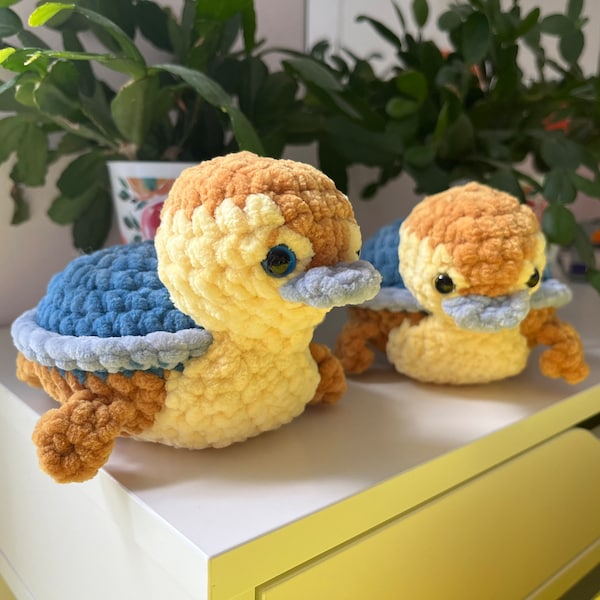 Duck Turtle Hybrid Animal PDF Crochet Pattern - Etsy