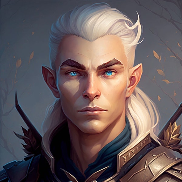 Custom Character Portrait, RPG Game Character Design, Fantasy Character ...