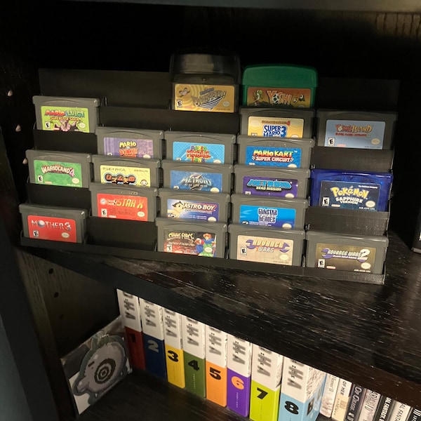 Gameboy GBA Game Display Tower - Etsy Canada