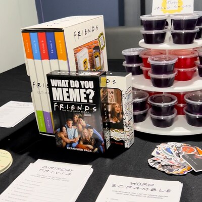 Friends Theme Birthday Party Game Printables Instant Download - Etsy