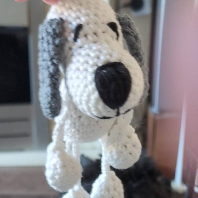 Crochet Pattern Dog Key Ring/ Bag Pendant English Version - Etsy