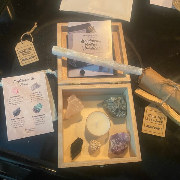 New Job Crystal Set Healing Crystals for Work, Crystals for Office ...