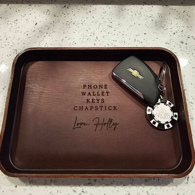 Rectangle Wood Key Chain Custom Engraved Keychain, Airbnb Cabin ...