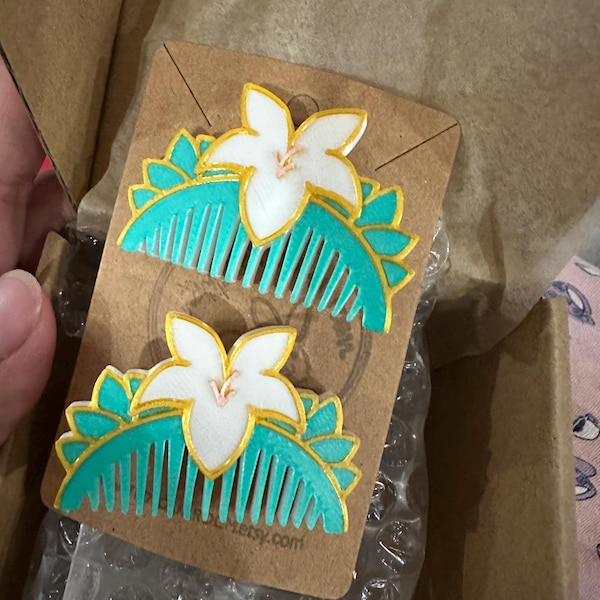 Mulan Hair Clips 3D Printed Mulan Comb Mulan Hair Accessories Mulan ...