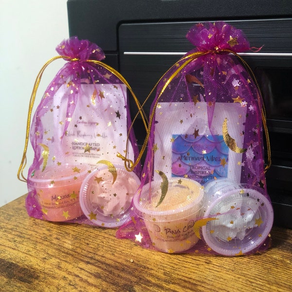 Natural Skin Care Sample Pack: Seven Different Scents, Whipped Butters ...