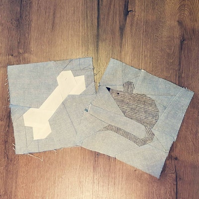 LITTLE MOUSE Paper Pieced Block Pattern in PDF - Etsy