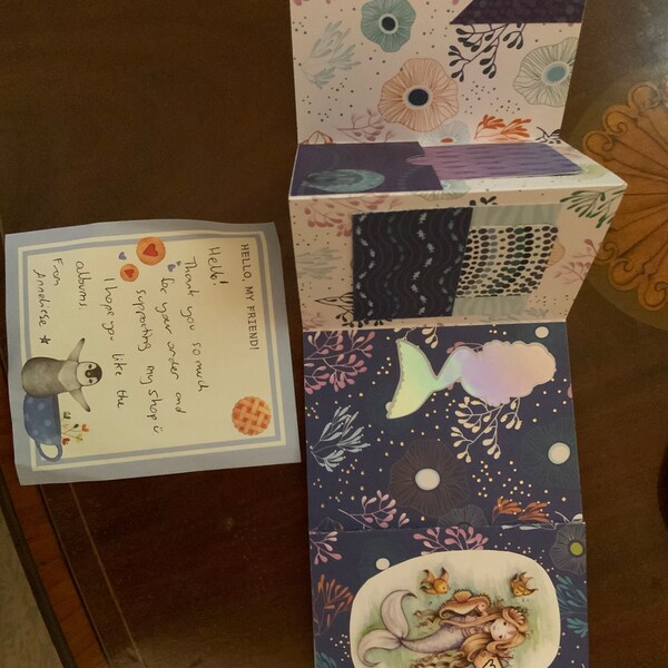 Japanese Mini Thank You Cards, Mini Note Card Set, Bright, Colourful ...