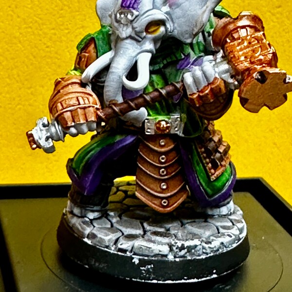 Loxodon Cleric - D&D - Elephant - Cleric - TTRPG - 32mm Miniature ...