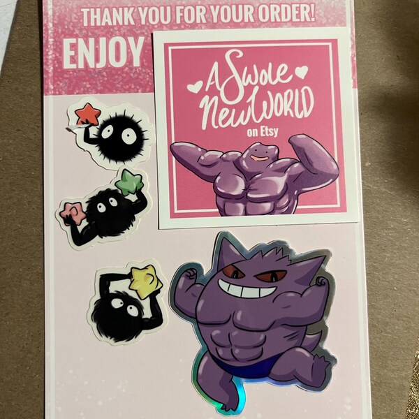 Suzume Sticker Set - Etsy