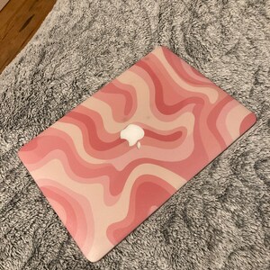 Retro White Flowers MacBook Case Cover for New MacBook Pro 13 14 15 16 ...