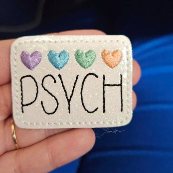 Psych Badge Reel, Psychiatrist Badge Holder, Psychology Badge Clip ...