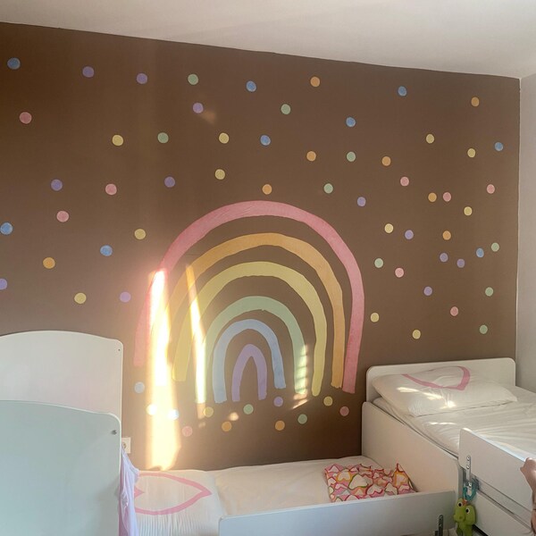 Semicircle Sticker, Half Circle Decal, Arch Wall Decal, Semi Round ...