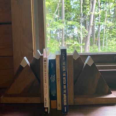 Tree Bookends, Forest Bookends, Shelf Decor, Nursery Decor, Kids Room ...