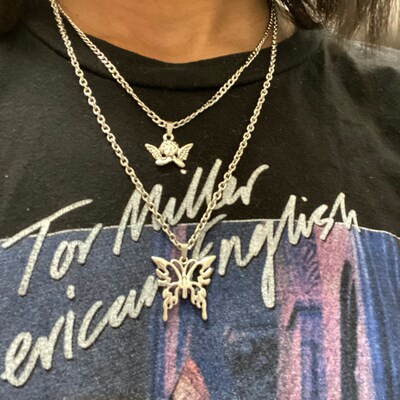 Butterfly Necklace - Etsy