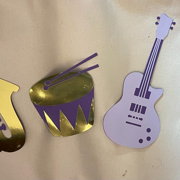 Musical Instruments Clipart | Music Bundle | Guitar | Violin | Drums ...