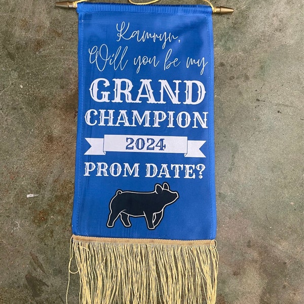 Western Inspired Livestock Championship Banner, Livestock Show Banner ...