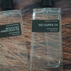 ISO SUPER 01 iso E Super Fragrance by Scentlab Parfums Premium Glass ...