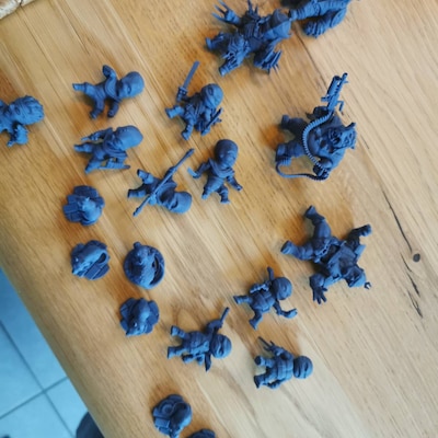 Chibi Robocop 3d Printed Miniature - Etsy