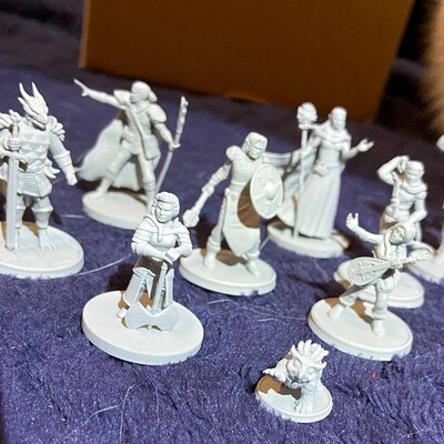 Santa Claus Barbarian Fighter Xmas Tabletop Miniature for - Etsy