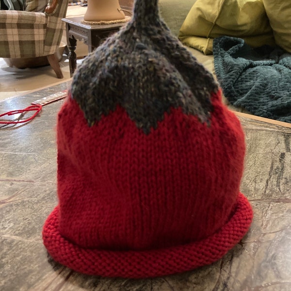 Blueberry Knit Hat Pattern for All Sizes, Fruit Hat Pattern for Babies ...
