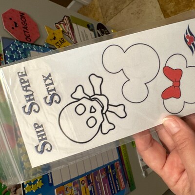 Set of 10 ship Shape Stix Gift Packs for Disney Cruise FE Gifts - Etsy