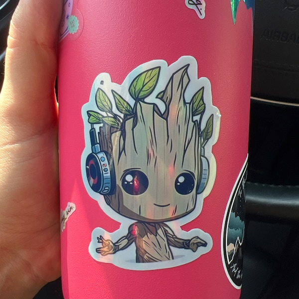 Baby Groot, Groot, Guardians of the Galaxy, Disney, Disneyland, Sticker ...