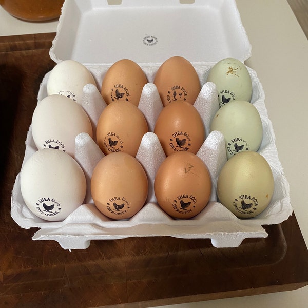 Egg Stamps Personalized Custom Egg Stamp, Chicken Coop Idea, Chicken ...