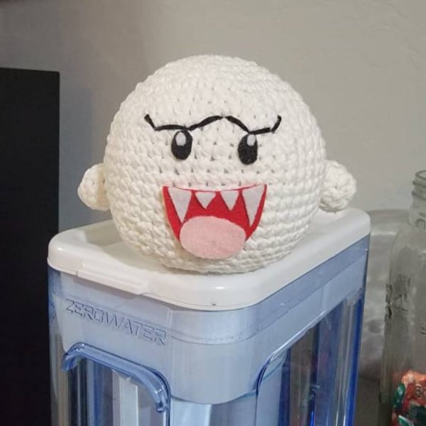 Amigurumi Crochet Pattern: Super Mario Boo - Etsy