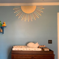 Ombre Watercolour Circle Boho Wall Decal. Self Adhesive, Repositionable ...