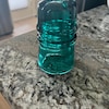 Pyrex Glass Insulator, Straw Color Pyrex Glass Insulator - Collectible ...