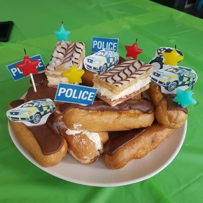 Police Mix Collection Stand up Cake Toppers 12 Pack - Etsy