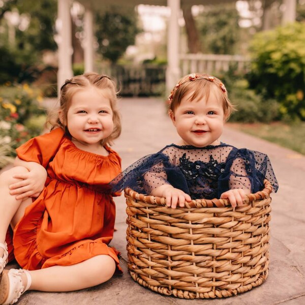 Baby Girl Thanksgiving Coming Home Outfit Infant Girl Clothes Long Sleeve Fall Floral Romper ...