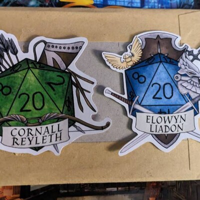 Dnd Sticker Ranger Class Critical Role D20 Ranger Dungeons and Dragons ...