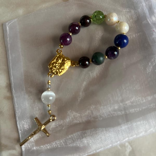 How to Pray the Rosary Card - Etsy