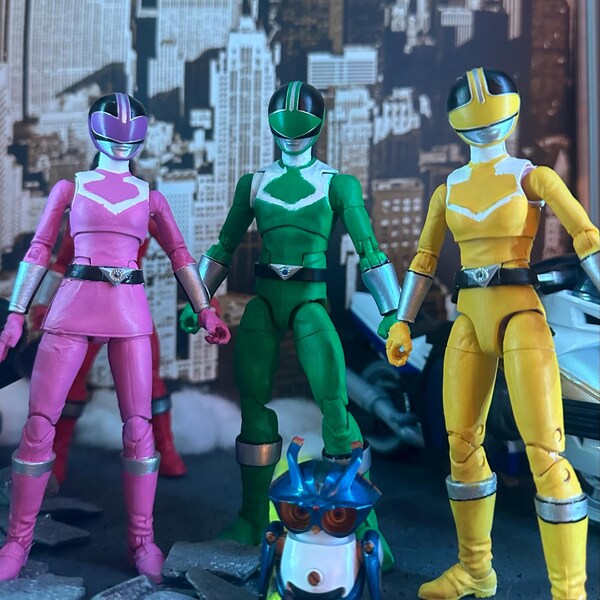 Gosei Sentai Dairanger Lai Lai Crystal Power Coins [legacy Morpher ...