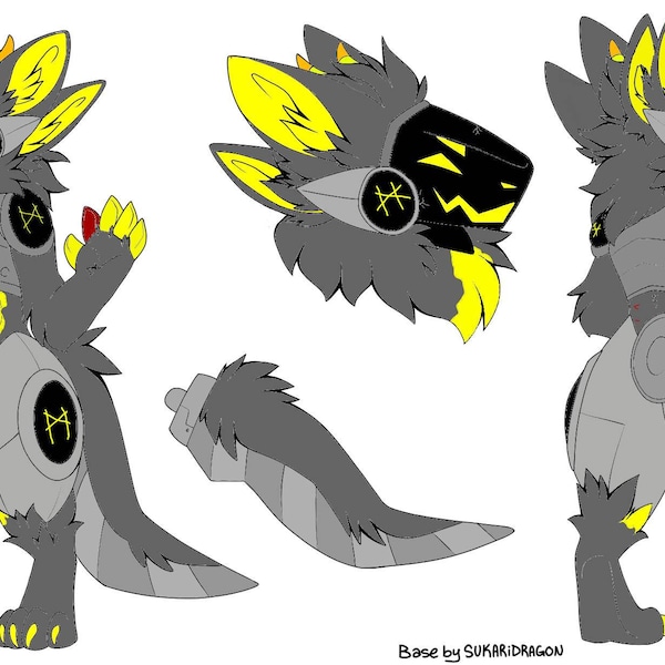 P2U Protogen Base - Etsy