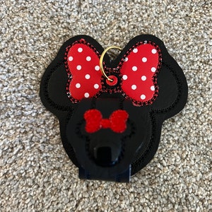 Gold Mouse Ear Holder, Gold Minnie Ear Holder, Mouse Inspired Ear ...