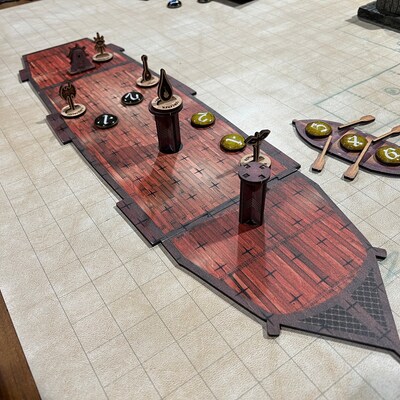 Giant Dnd Tavern Terrain Kit 129pc Double Side Printed on 1/8 MDF 11 ...