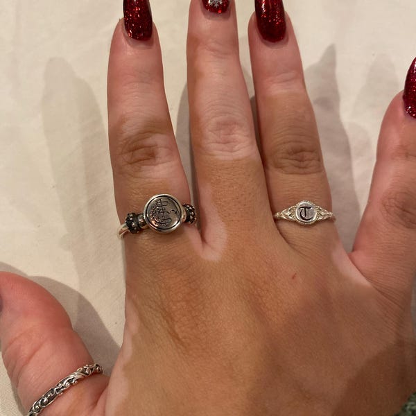 Asmodeus Ring Sigil of Asmodeus Silver 925 Asmodeus Minimal Ring - Etsy