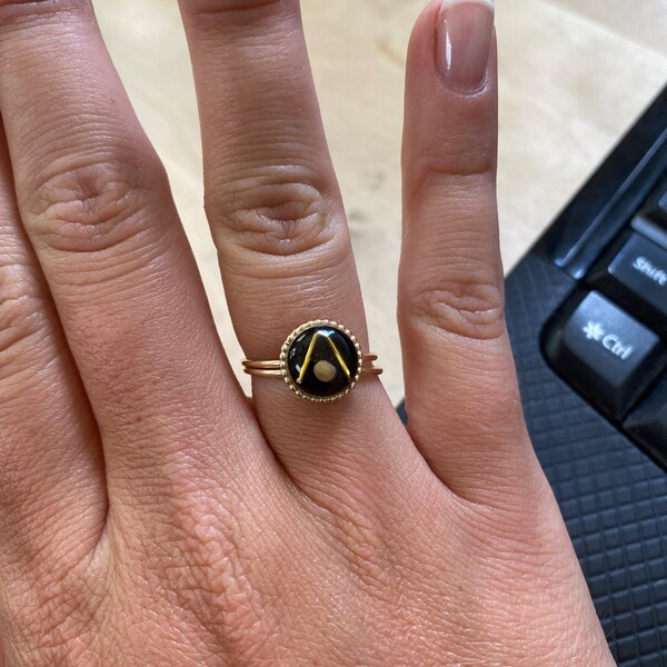 Round FAITH as a Mustard Seed Necklace. Small, Dainty Rectangle Faith ...