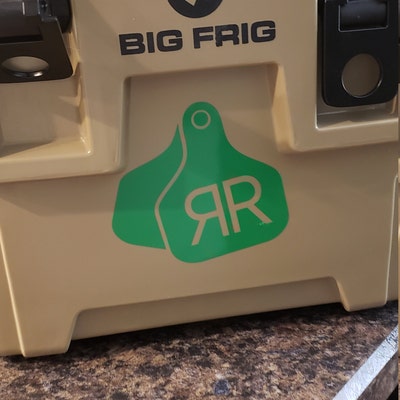 Livestock Ear Tag Brand Decal, Ear Tag Decal, Livestock Brand Truck ...