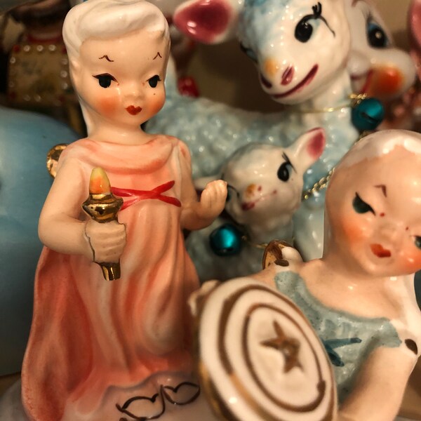 Lefton December Boy Figurine - Etsy