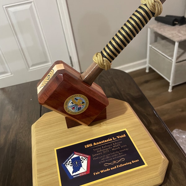 Custom Military Thor Hammer, War Hammer, Large Gavel, Mallet, Navy ...