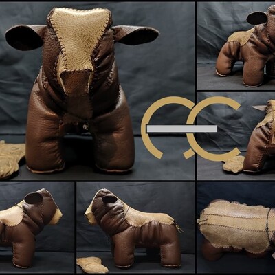 Leather Cow Pattern - Etsy
